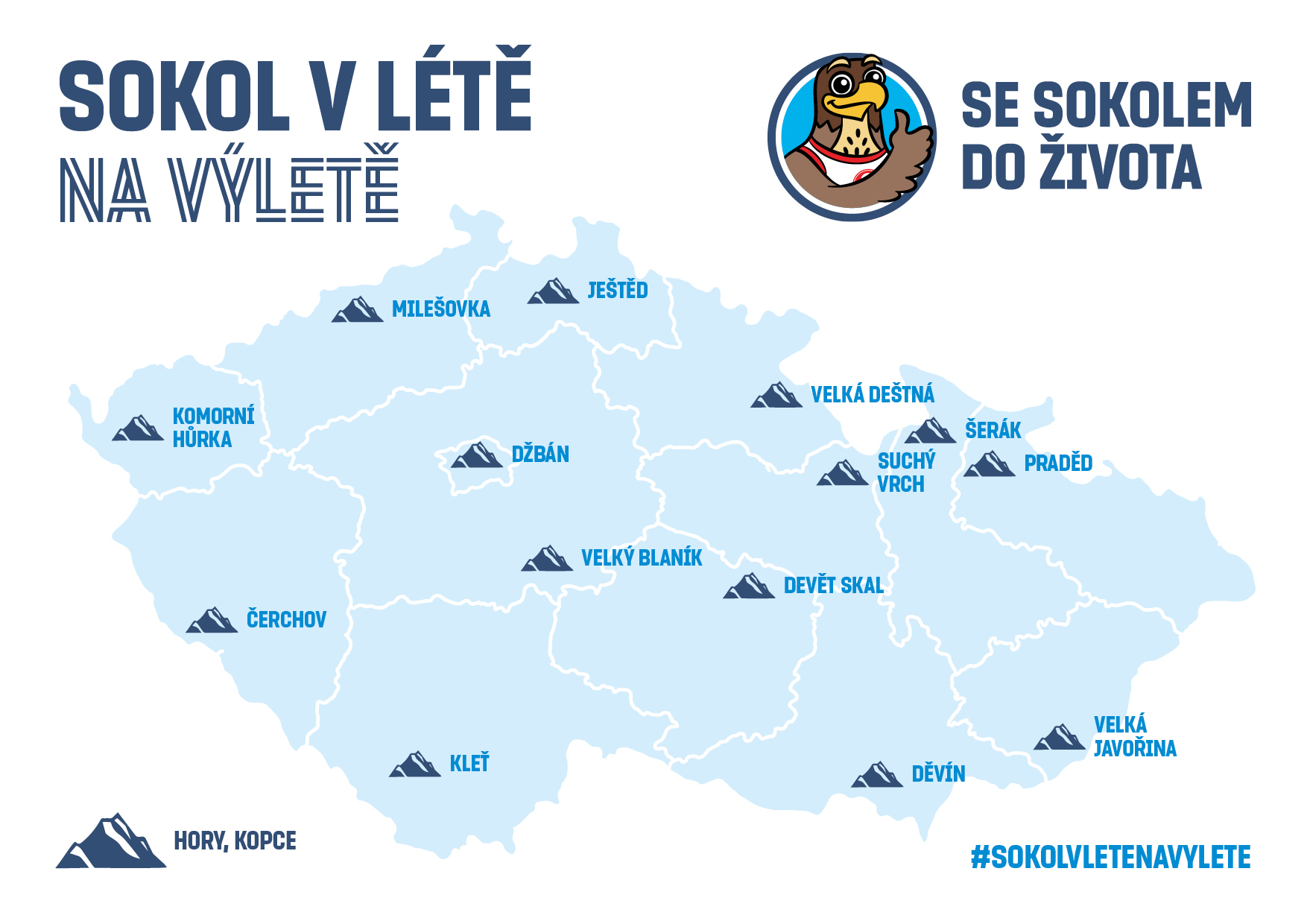 5. TÝDEN – HORY & KOPCE - Se sokolem do života